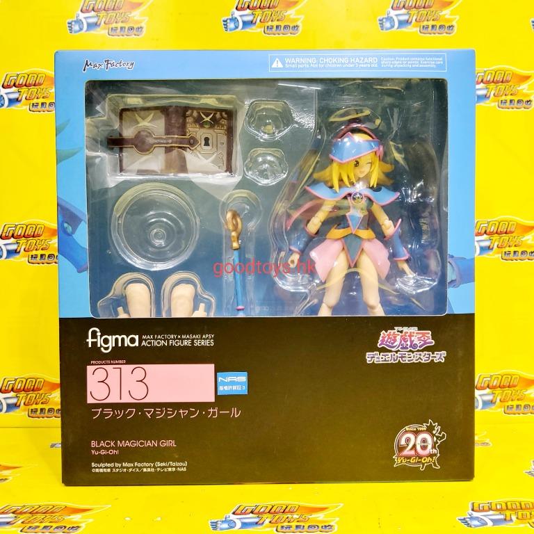 中古已開封 欠件 MAX FACTORY FIGMA 313 YU-GI-OH! BLACK MAGICIAN GIRL 遊戲王 黑魔導女孩 ...