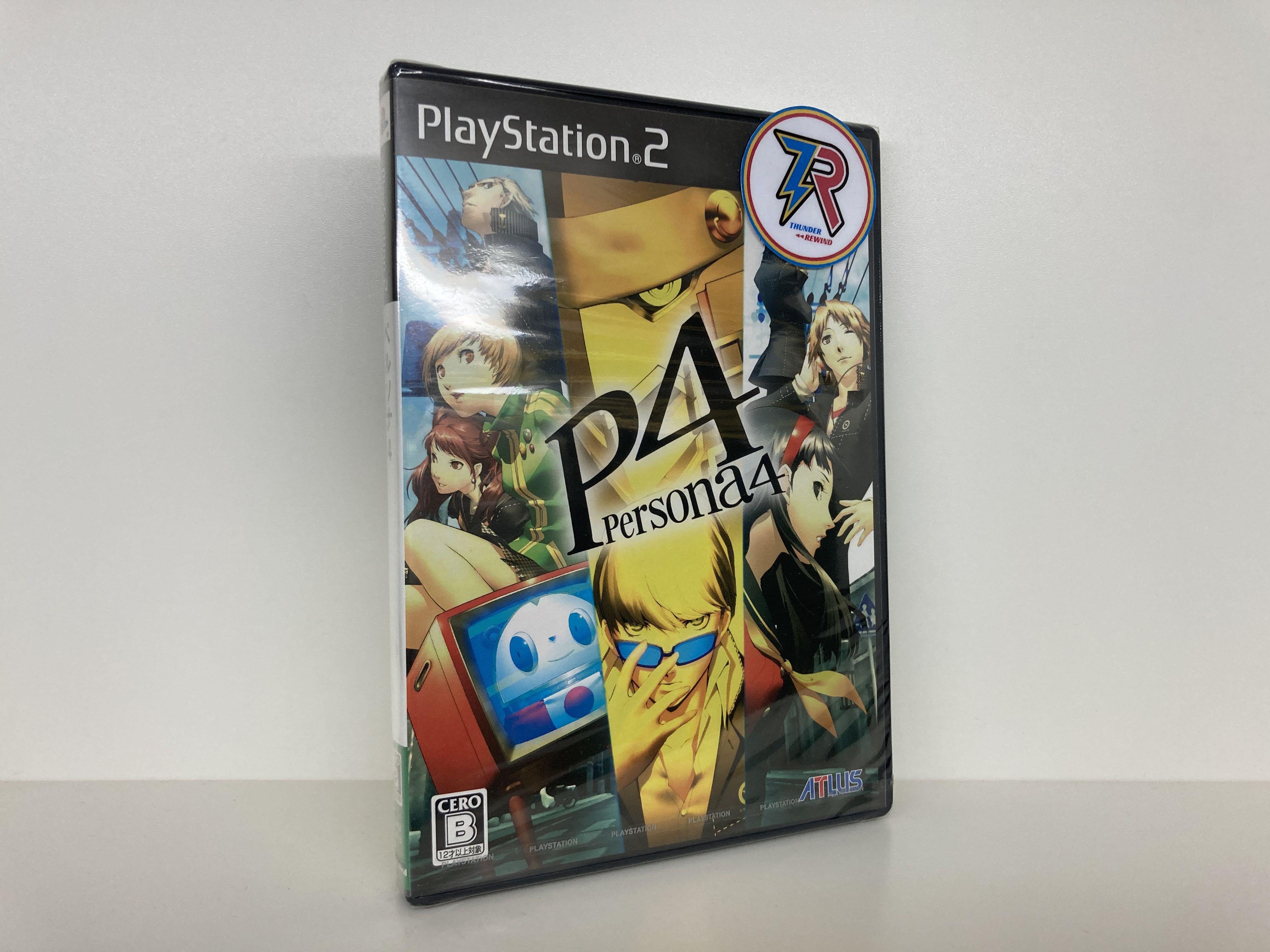 (全新) PS2 P4 Persona 4 女神異聞錄 4 日版, 電子遊戲, 電子遊戲, PlayStation - Carousell