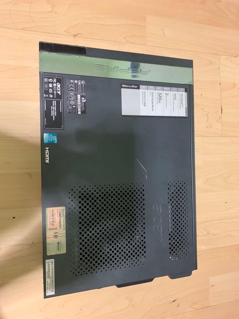 Acer SFF PC for parts, Computers & Tech, Desktops on Carousell