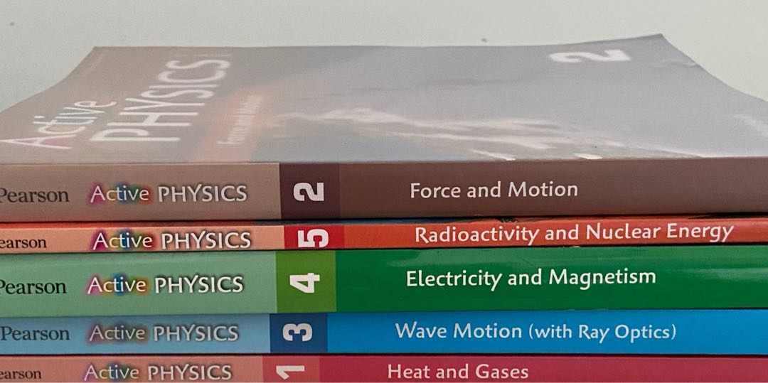 Active Physics, 興趣及遊戲, 書本 & 文具, 教科書 - Carousell