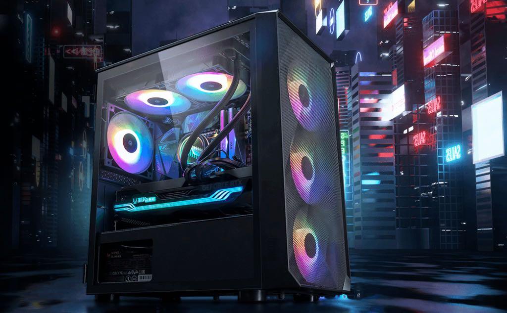 Aftershock Rapid mid-tower pc case, Computers & Tech, Desktops on Carousell