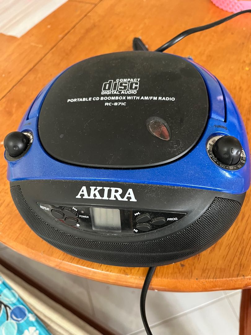 Akira CD player, TV & Home Appliances, TV & Entertainment, Blu-Ray ...