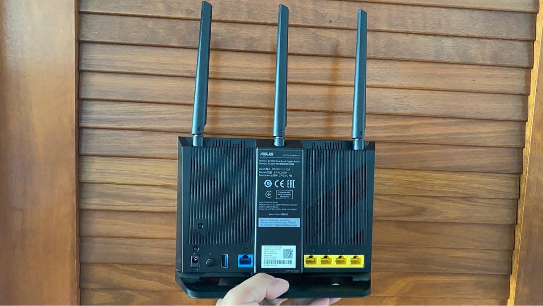 Asus RT-AC2600 WiFi Router, Computers & Tech, Parts & Accessories ...