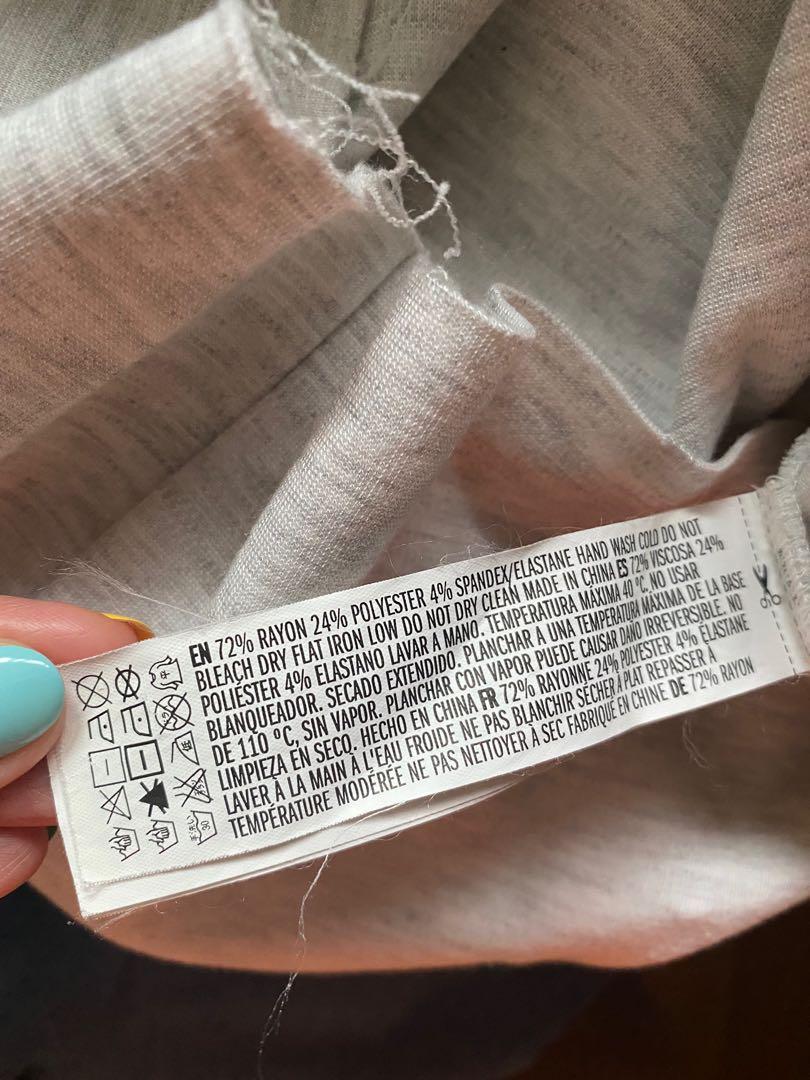 AUTH FOREVER 21 CUT LABELS VERY NICE MATERIAL MARL GREY DRESS, Women's ...