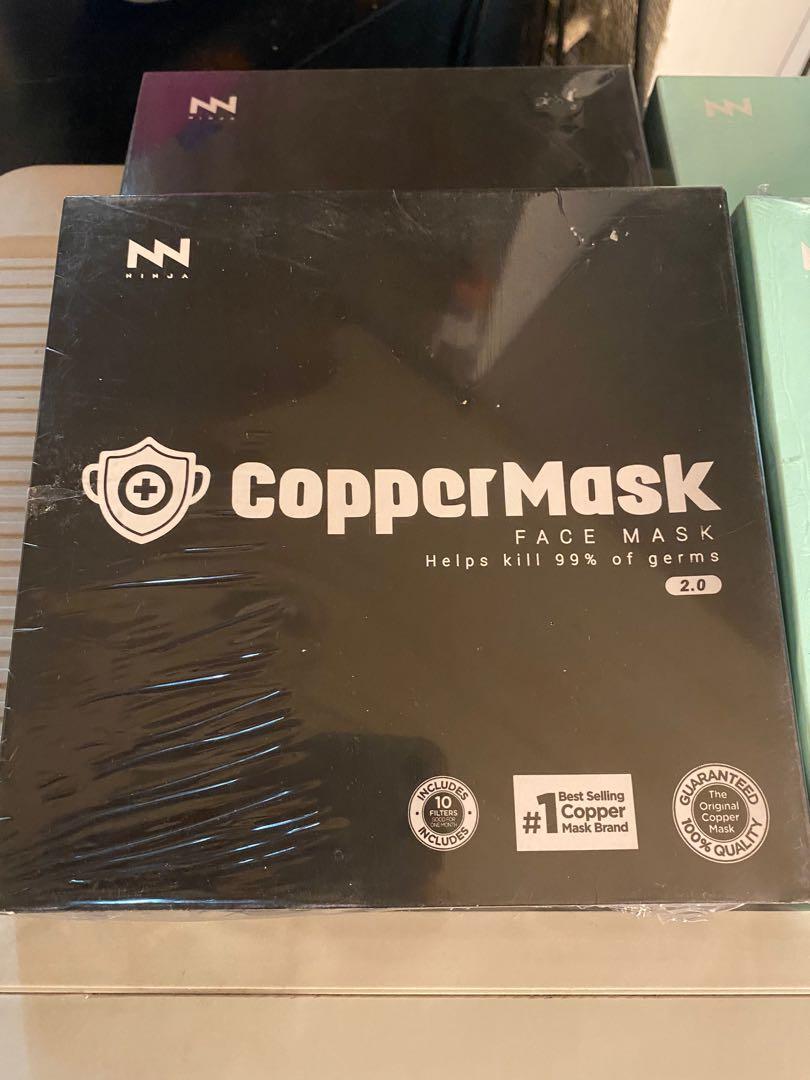 Authentic Coppermask, Health & Nutrition, Face Masks & Face Shields on ...