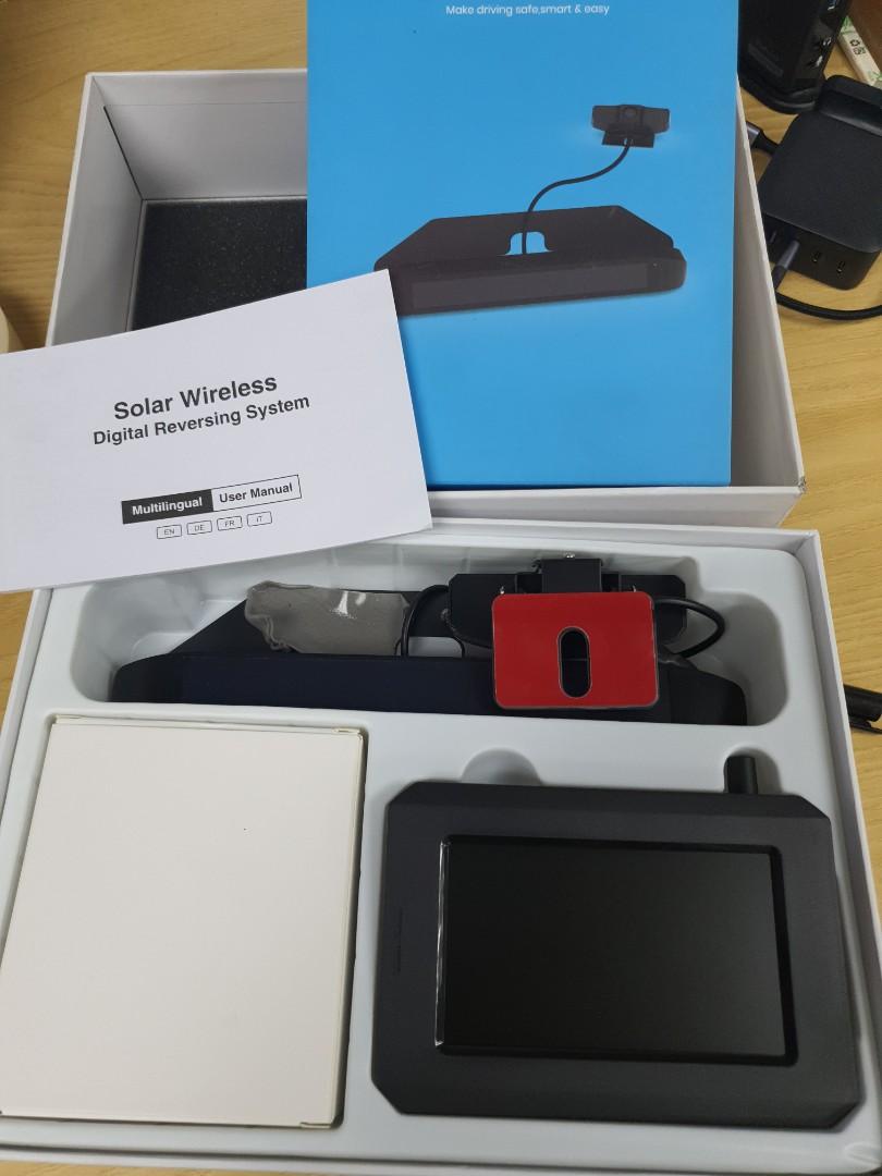 Auto Vox Solar Wireless Digital Reversing System, Car Accessories ...
