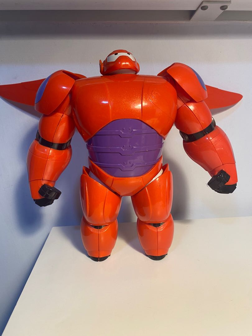 Big Hero 6 Baymax Figure w Full Detachable Armour (20cm), Hobbies ...