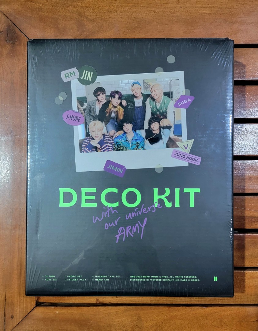 BTS Deco Kit, Hobbies & Toys, Memorabilia & Collectibles, K-Wave on ...