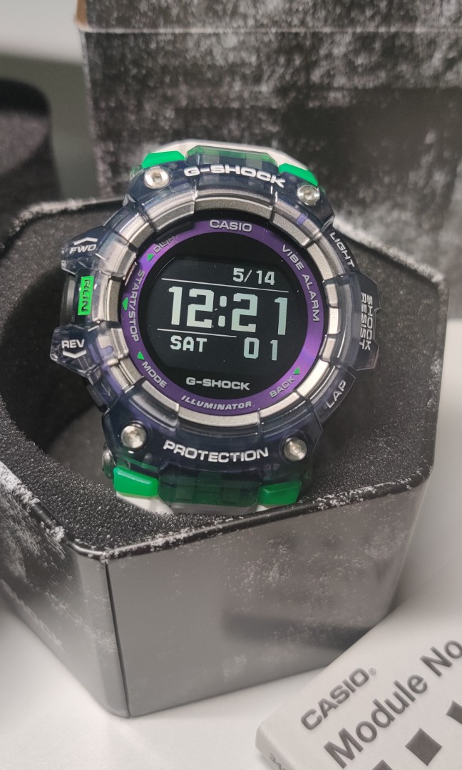 Casio G-Shock GBD-100SM-1A7DR G-Squad GBD-100 series Watch, Men's ...