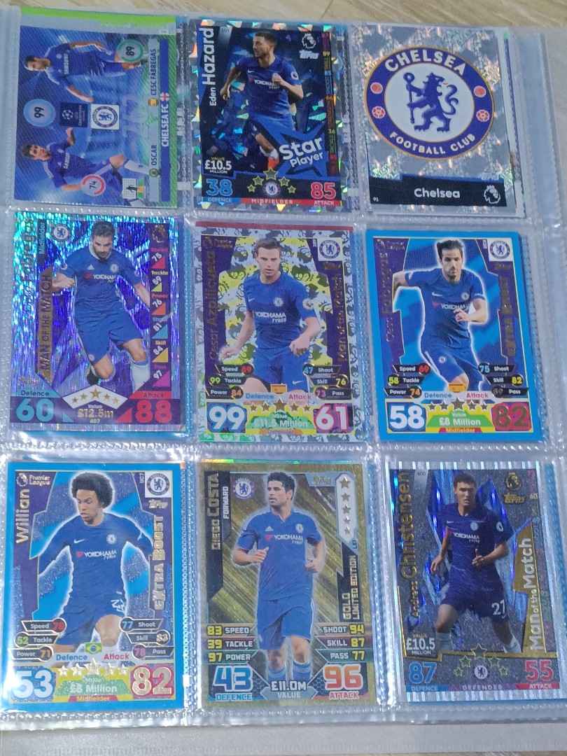 Chelsea FC Soccer Cards Collection 76 cards Collection, Hobbies & Toys ...