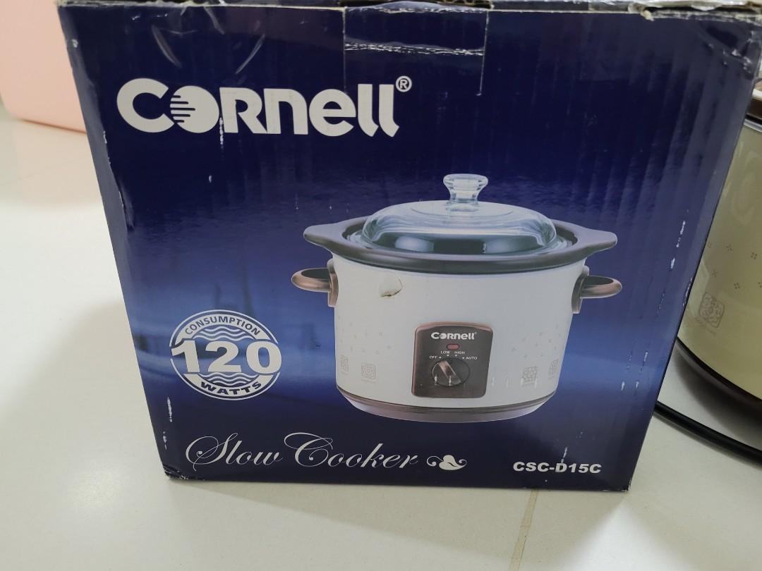 Cornell Slow cooker 1.5L, TV & Home Appliances, Kitchen Appliances ...
