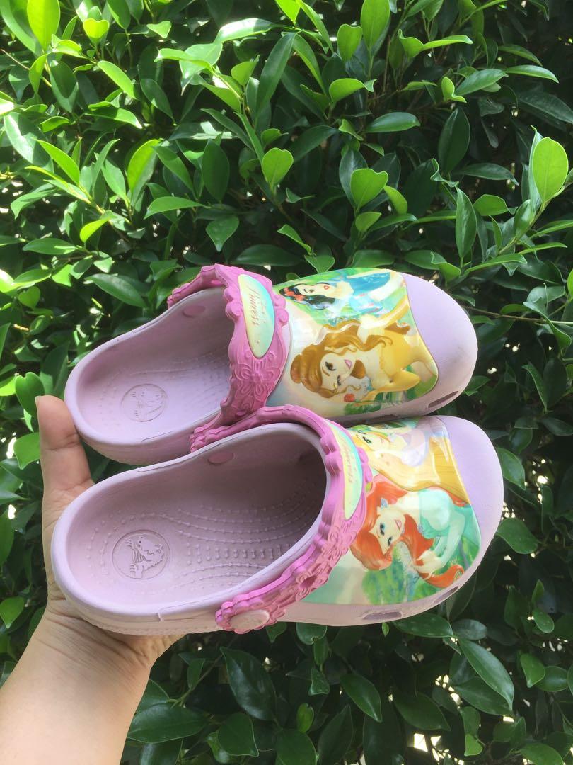 Crocs original Size C13. Disney princess design. P950 only, Babies ...