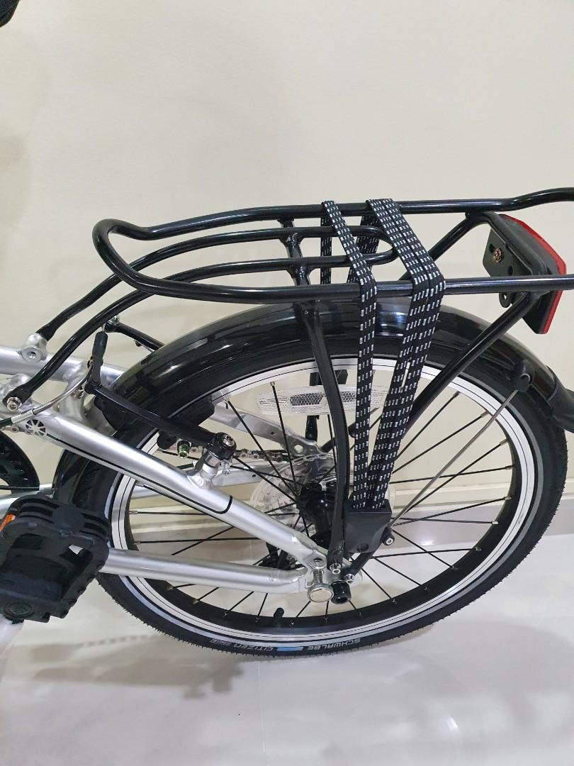 Dahon aluminium rear rack for 20" folding bikes - foldable bicyles ...