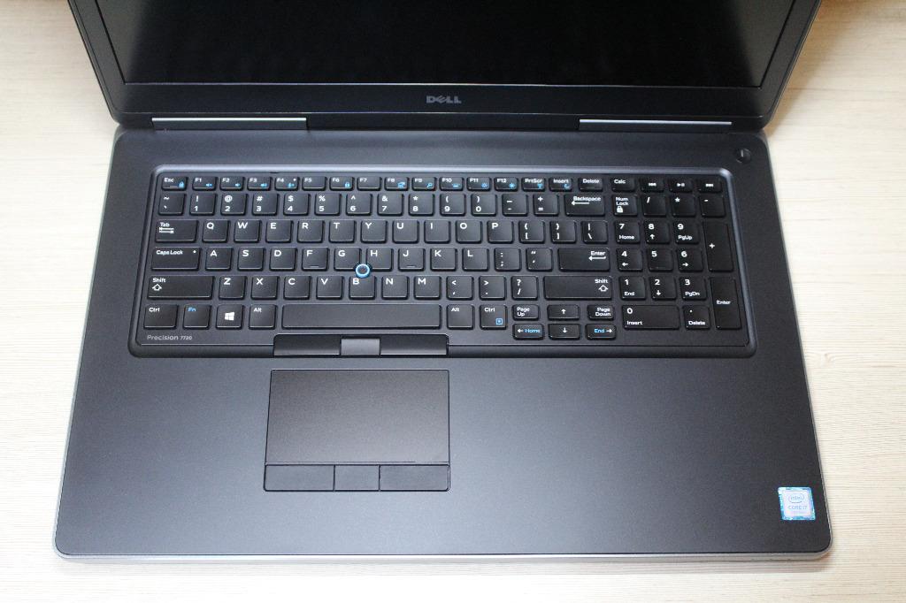Dell precision 7720 17inch i7-7820HQ 32GB ssd 512gb 1TB nvidia quadro ...