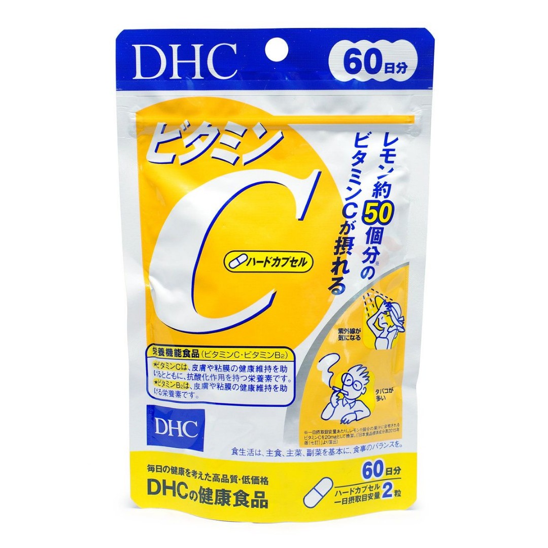 日本DHC 維他命C丸 120粒 – 60日份, 健康及營養食用品, 健康補充品, 健康補充品 - 維他命及補充品 - Carousell