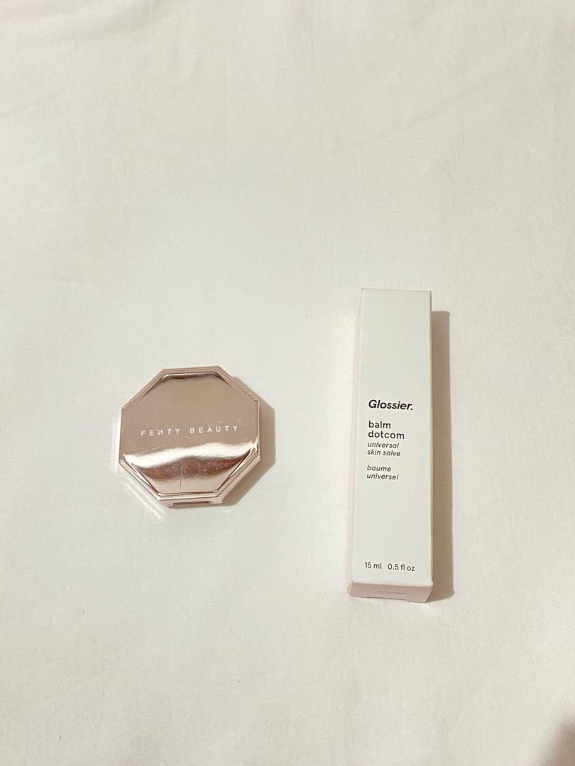 FENTY BEAUTY & GLOSSIER Bundle (New Glossier Balm Dotcom & FENTY BEAUTY ...