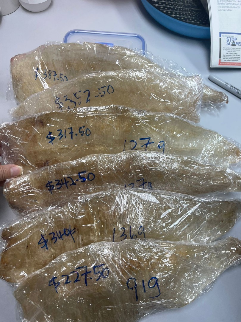 Fish Maw, Food & Drinks, Chilled & Frozen Food on Carousell