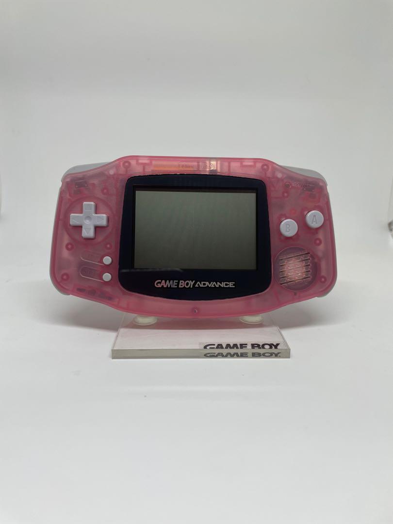 Gameboy Advance Pink Clear fullbox, Video Gaming, Video Game Consoles ...