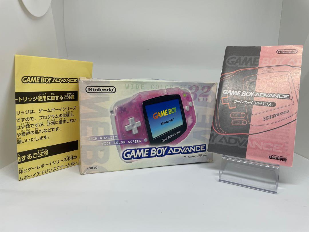 Gameboy Advance Pink Clear fullbox, Video Gaming, Video Game Consoles ...