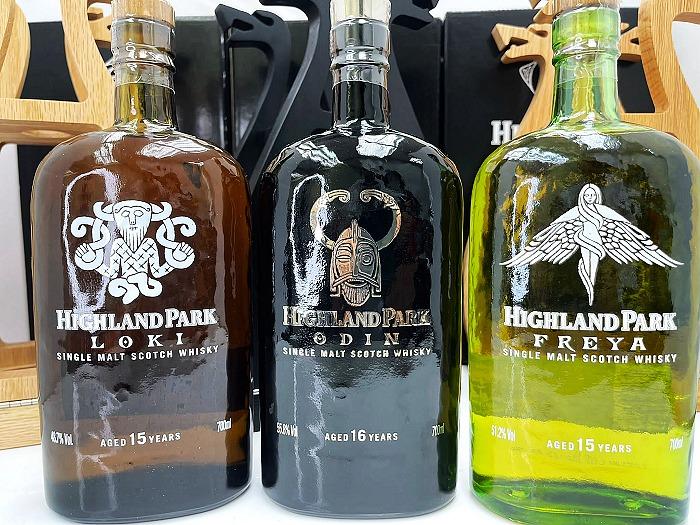 Highland Park ODIN. Loki. Freya Scotch Whisky 700ml x 3 高原騎士威士忌 ...