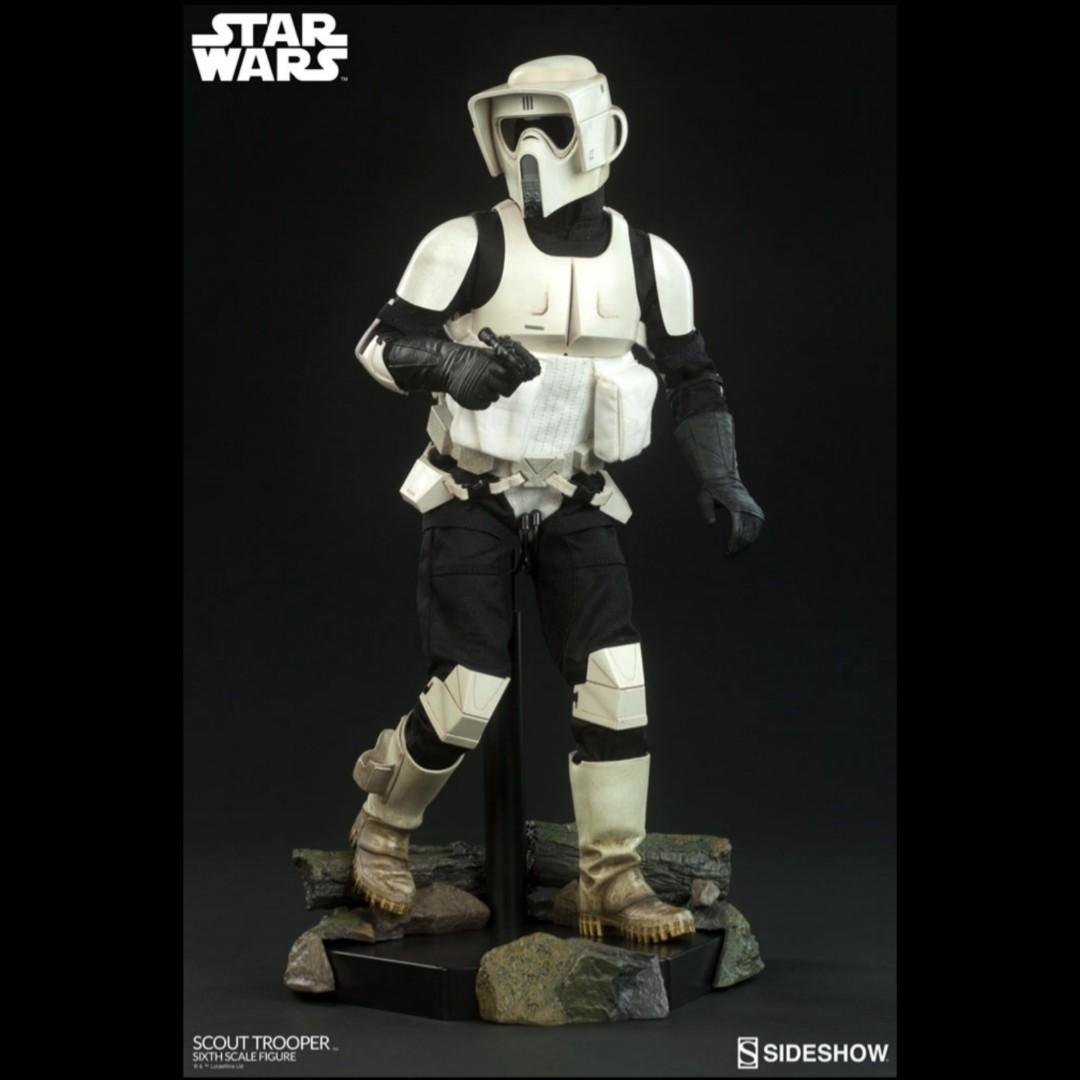 Hot toys sideshow scout trooper, Hobbies & Toys, Toys & Games on Carousell