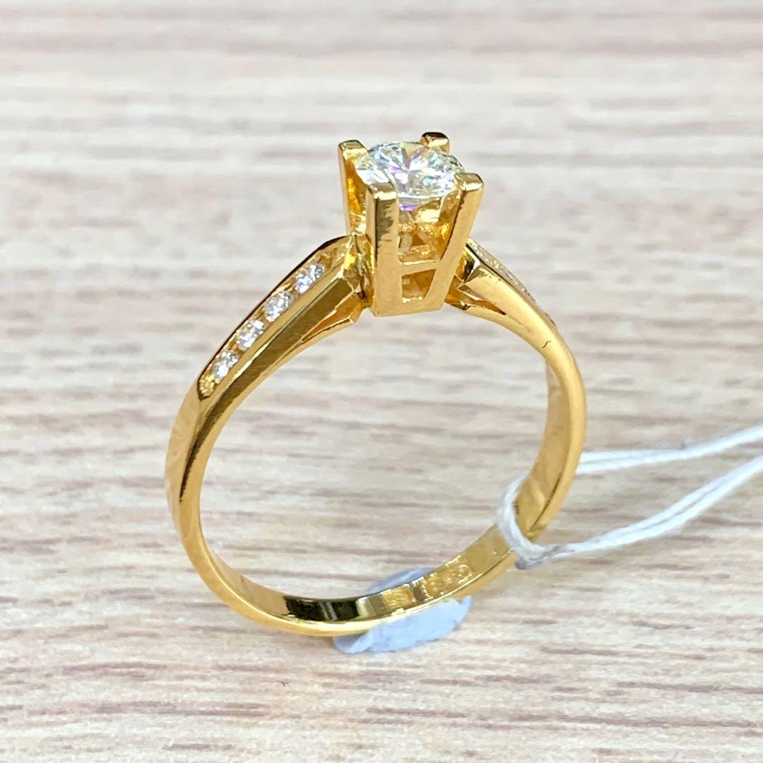 JE- Diamond Ring, Women's Fashion, Jewelry & Organisers, Rings on Carousell