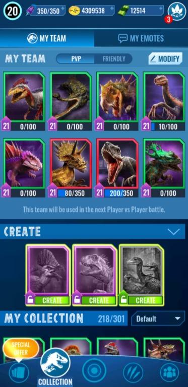 Jurassic World Alive JWA Alive Max Level see pics for more info, Video ...