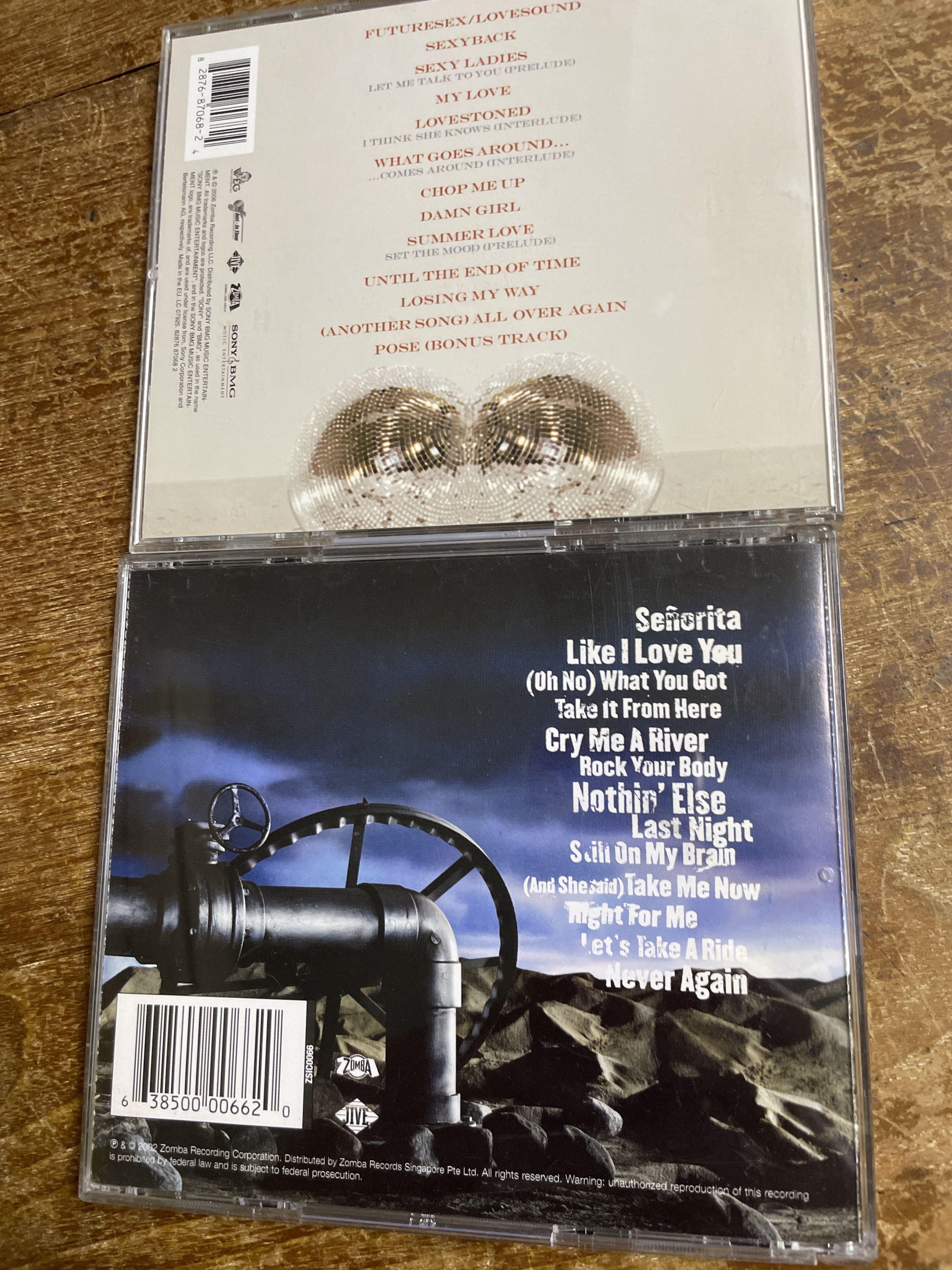 Justin Timberlake- set, Hobbies & Toys, Music & Media, CDs & DVDs on ...