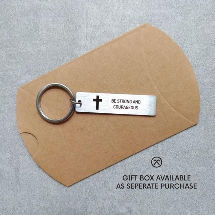 Key Chain Stainless Steel Engraving - Bible Verses - Christian Gifts ...
