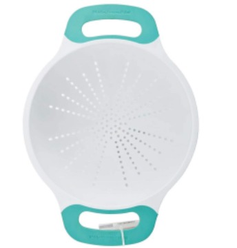 KitchenAid Classic Plastic Colander, 3-Quart, Aqua CART1977, Furniture ...
