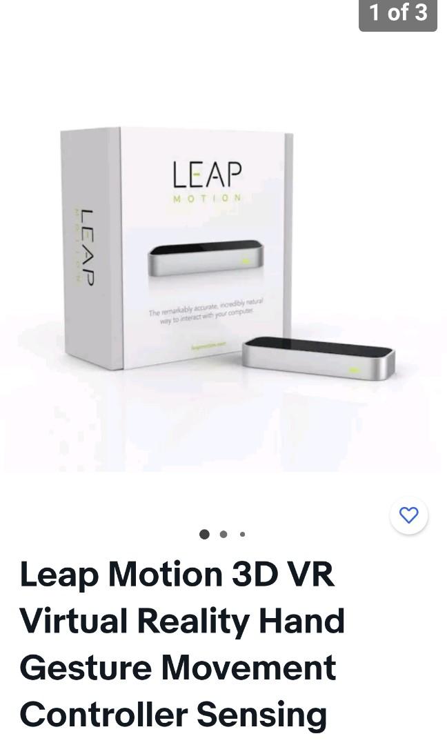 Leap Motion Hand/Finger Tracker Controller (for enhancing PC or VR ...