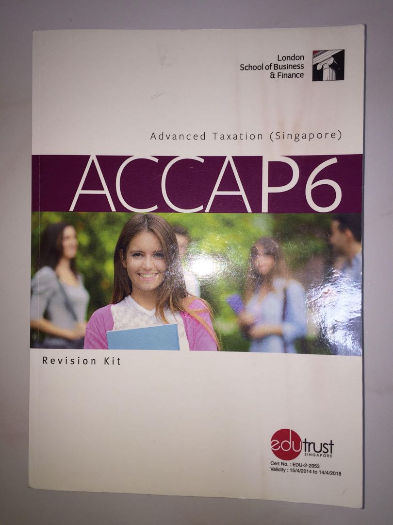 Lecture note ACCA P6, Hobbies & Toys, Books & Magazines, Textbooks on ...