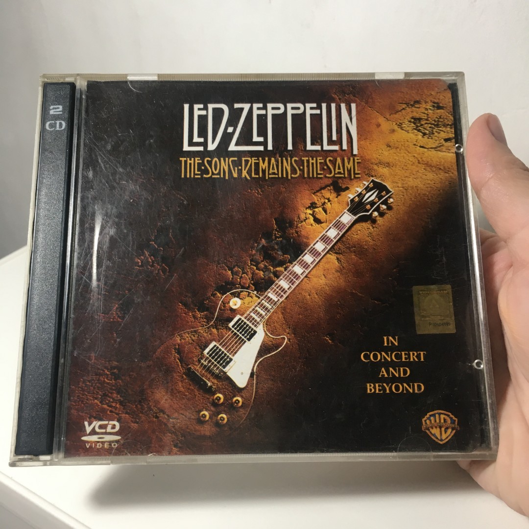 Led Zeppelin The Song Remains the Same VCD video cd (Warner Home Video ...