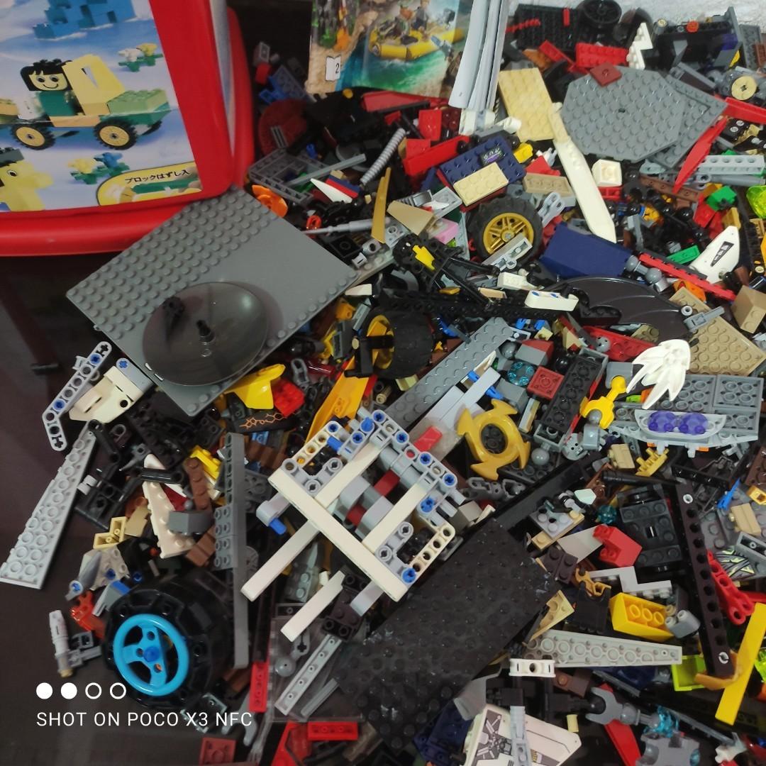 LEGO BIG RED BUCKET(AUTHENTIC/ORIGINAL), Hobbies & Toys, Toys & Games ...