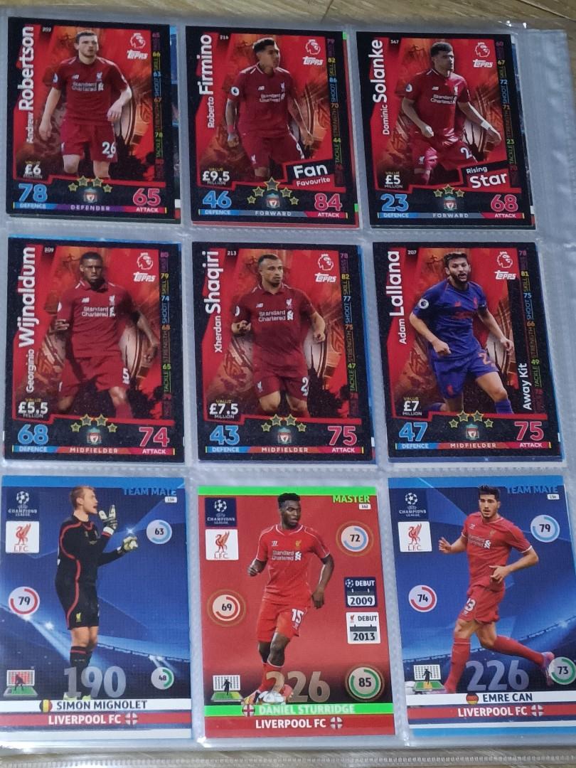 Liverpool FC Soccer Cards Collection 43 Cards Collection, Hobbies ...
