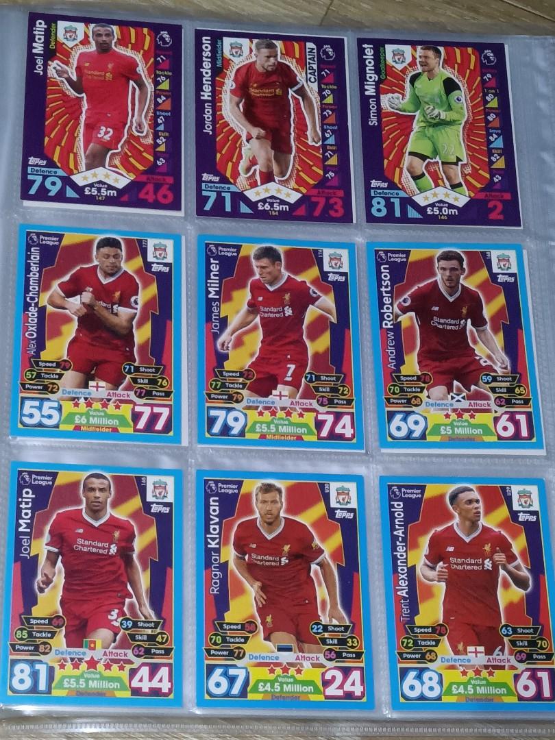 Liverpool FC Soccer Cards Collection 43 Cards Collection, Hobbies ...