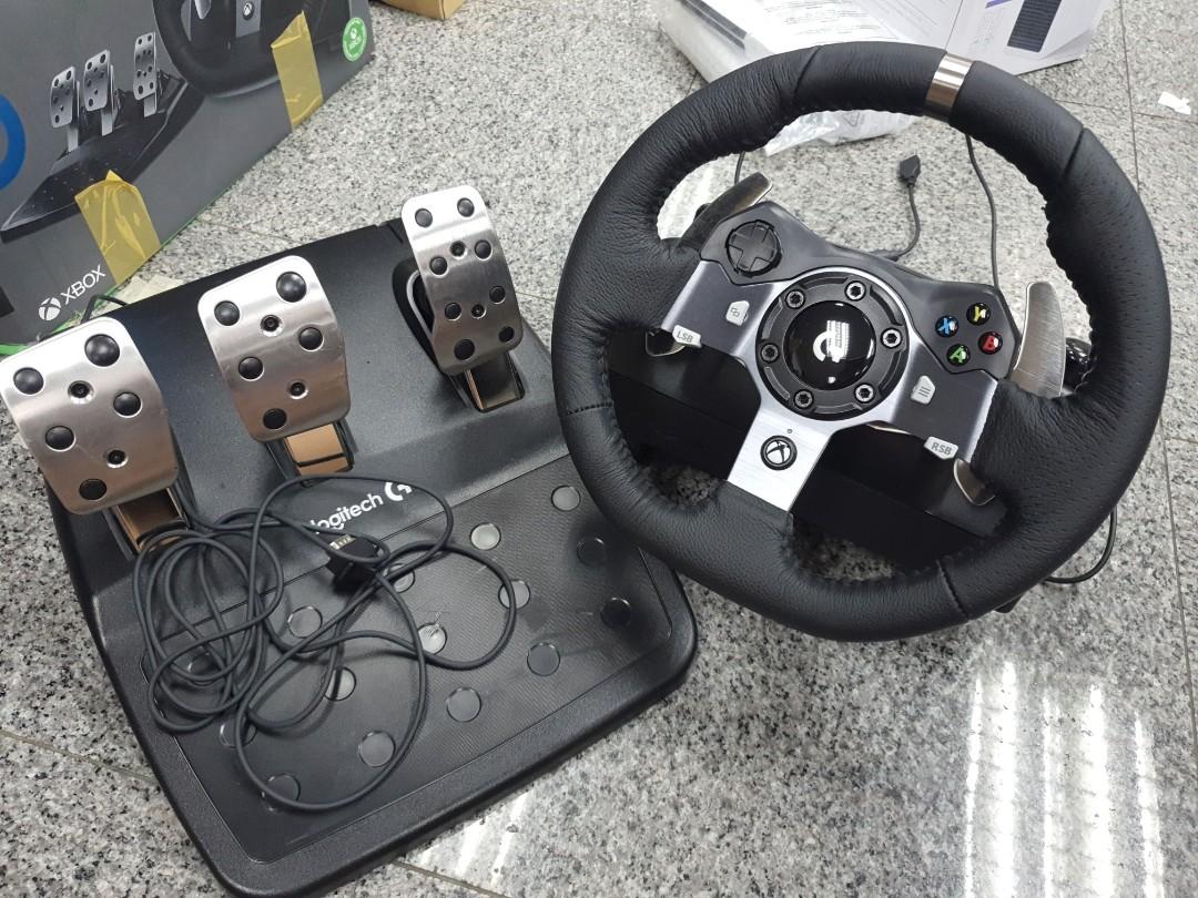Logitech G920 Xbox Racing Control System, Video Gaming, Video Game ...