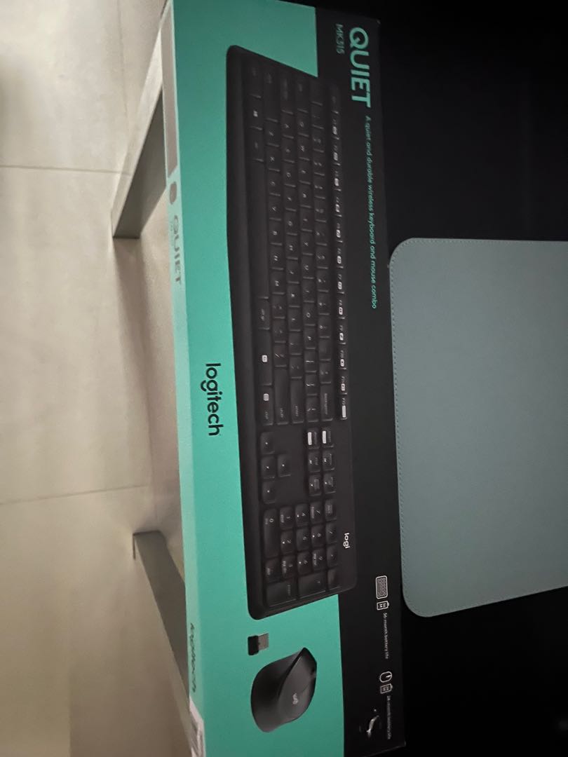 Logitech MK315 Quiet and durable wireless keyboard and mouse combo ...