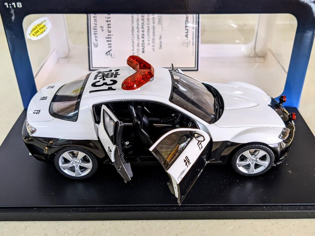 Mazda RX-8 Japanese Police RX8 Autoart 1/18, Hobbies & Toys, Toys ...