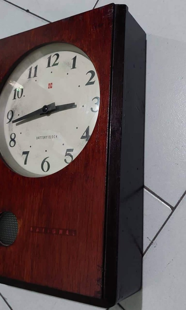 National wall clock, Furniture & Home Living, Home Decor, Clocks on ...
