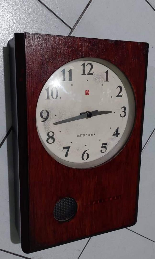 National wall clock, Furniture & Home Living, Home Decor, Clocks on ...