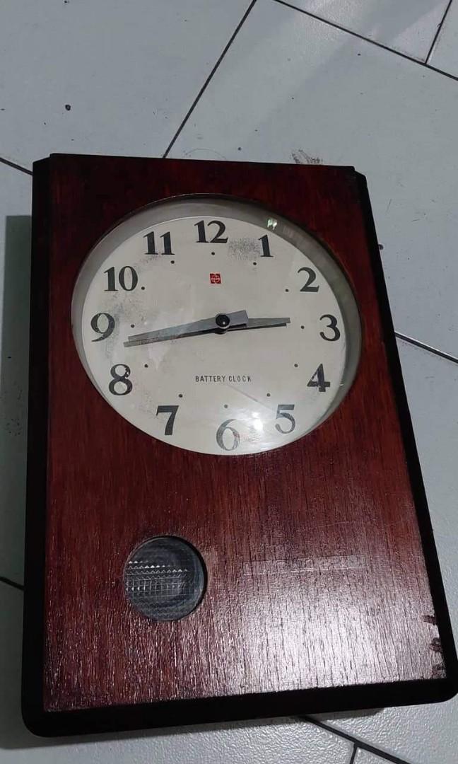 National wall clock, Furniture & Home Living, Home Decor, Clocks on ...
