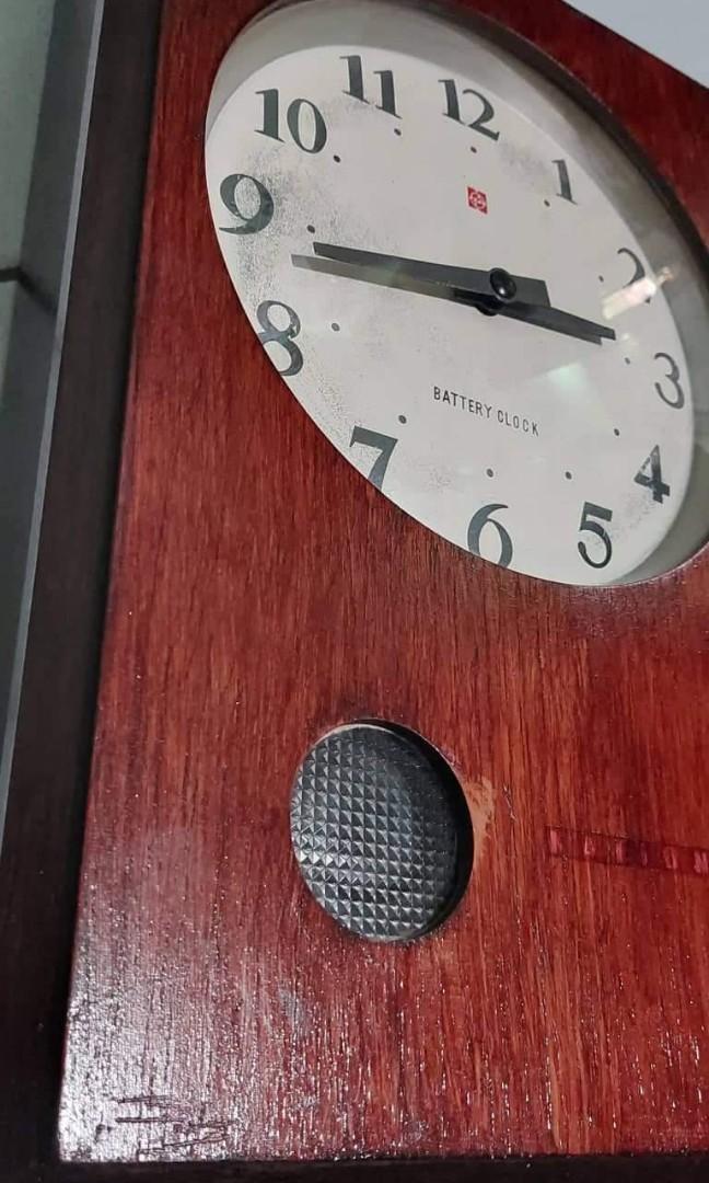 National wall clock, Furniture & Home Living, Home Decor, Clocks on ...