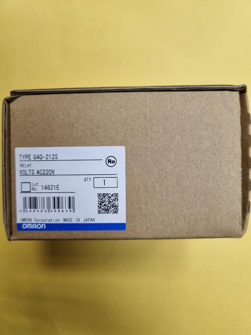 Omron Ratchet Relay, G4Q-212S, TV & Home Appliances, Electrical ...