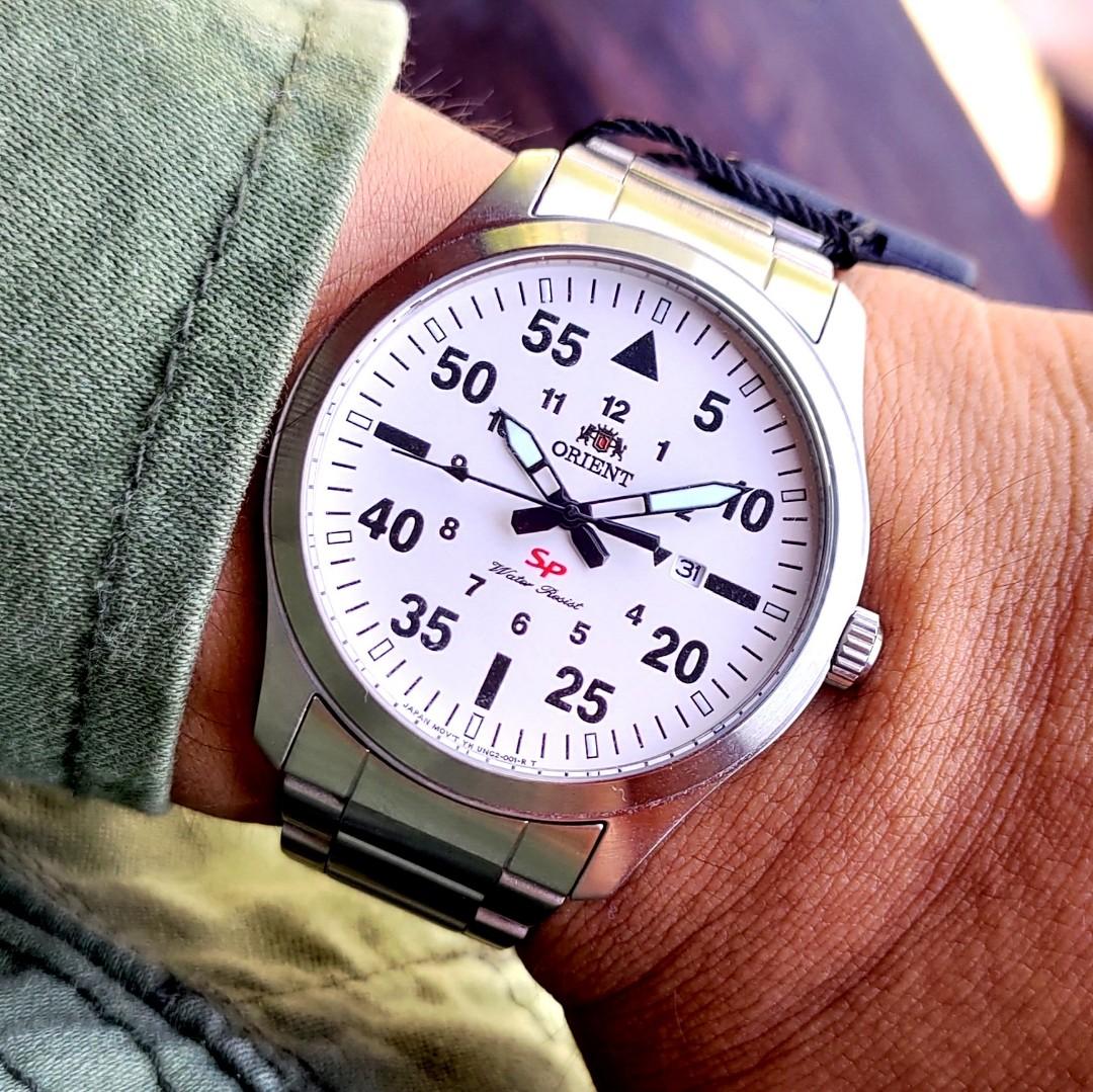 Orient quartz pilot watch not seiko citizen hamilton tissot oris, Men's ...