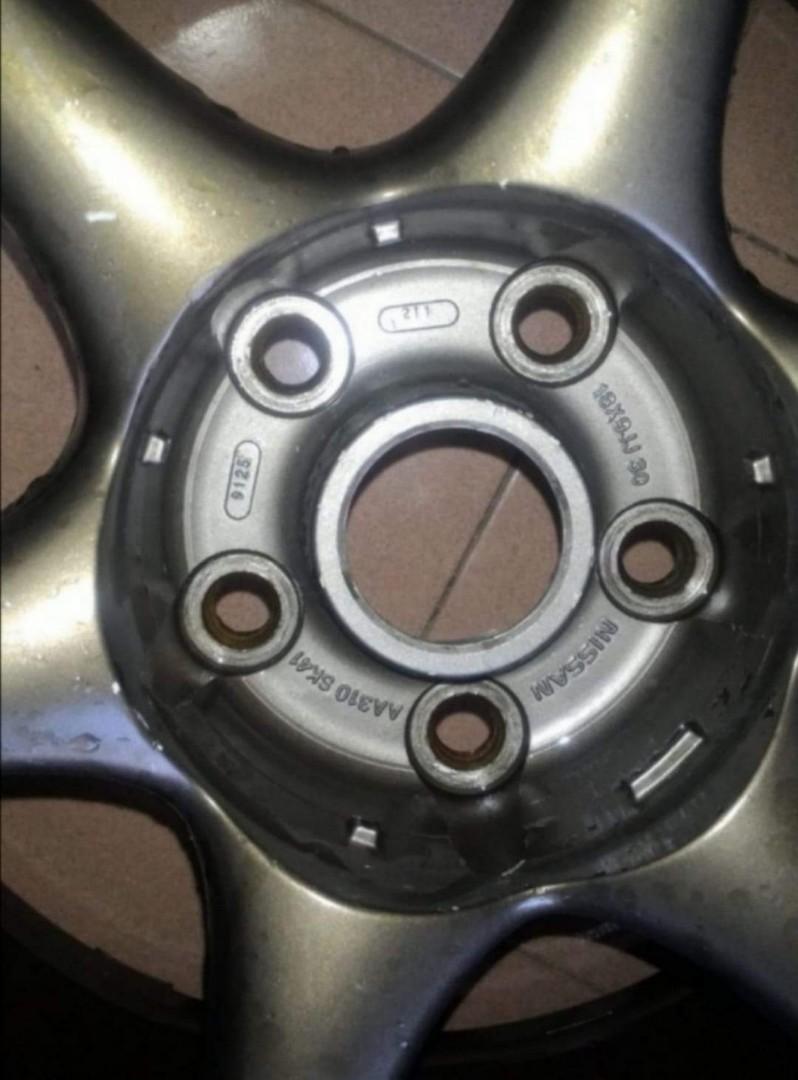 Original Rim Nissan Skyline R34 GTR BNR34 3unit Only Silvia S13 S14 S15 ...