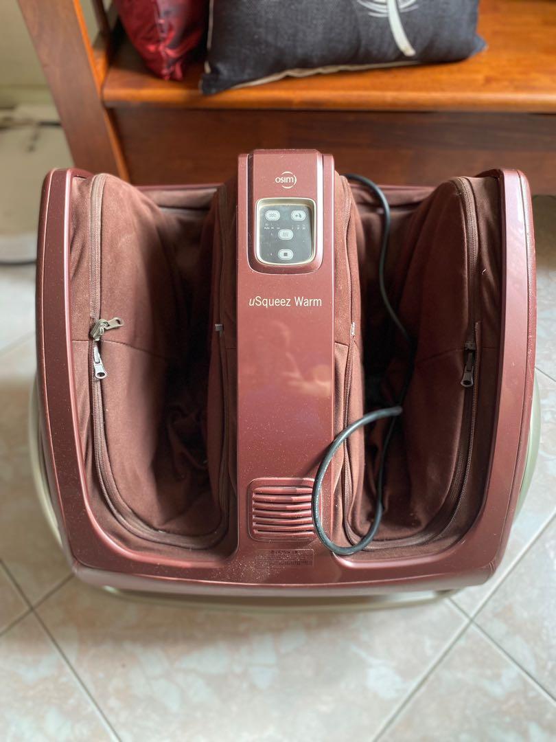 Osim Foot Massager Usqueez Warm, Beauty & Personal Care, Foot Care on ...