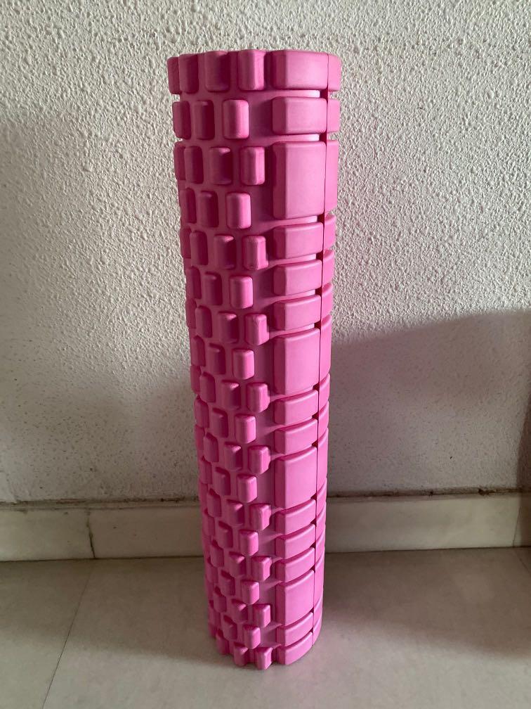 Pink foam roller, Sports Equipment, Exercise & Fitness, Toning ...