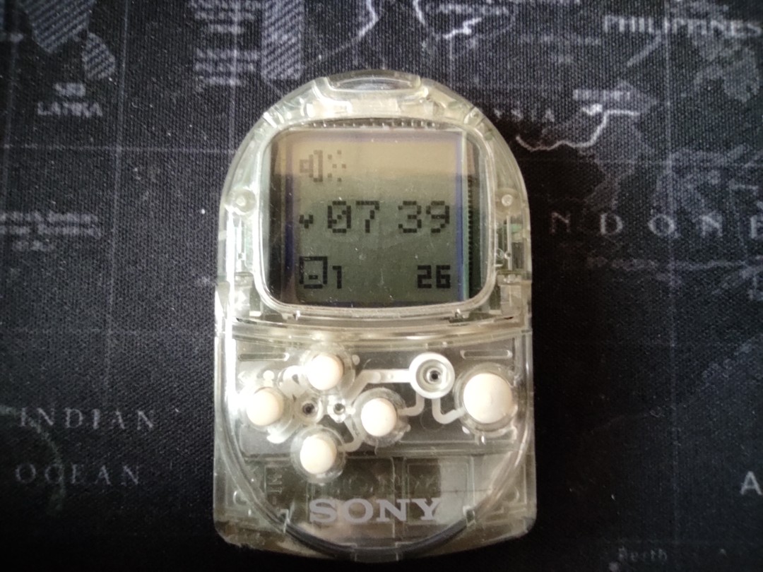 Playstation Pocketstation Crystal Clear, Video Gaming, Gaming ...