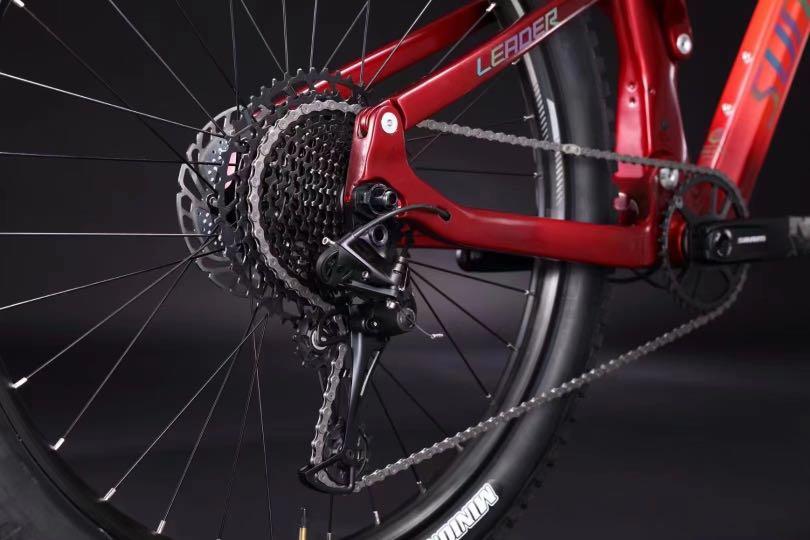 [PO] Sunpeed *leader* full suspension soft tail MTB Mountainbike sram ...